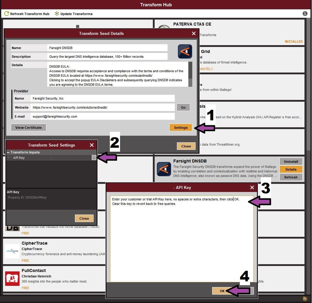 Farsight Dnsdb Bundles With Maltego To Enable Faster Investigations Domaintools Start Here